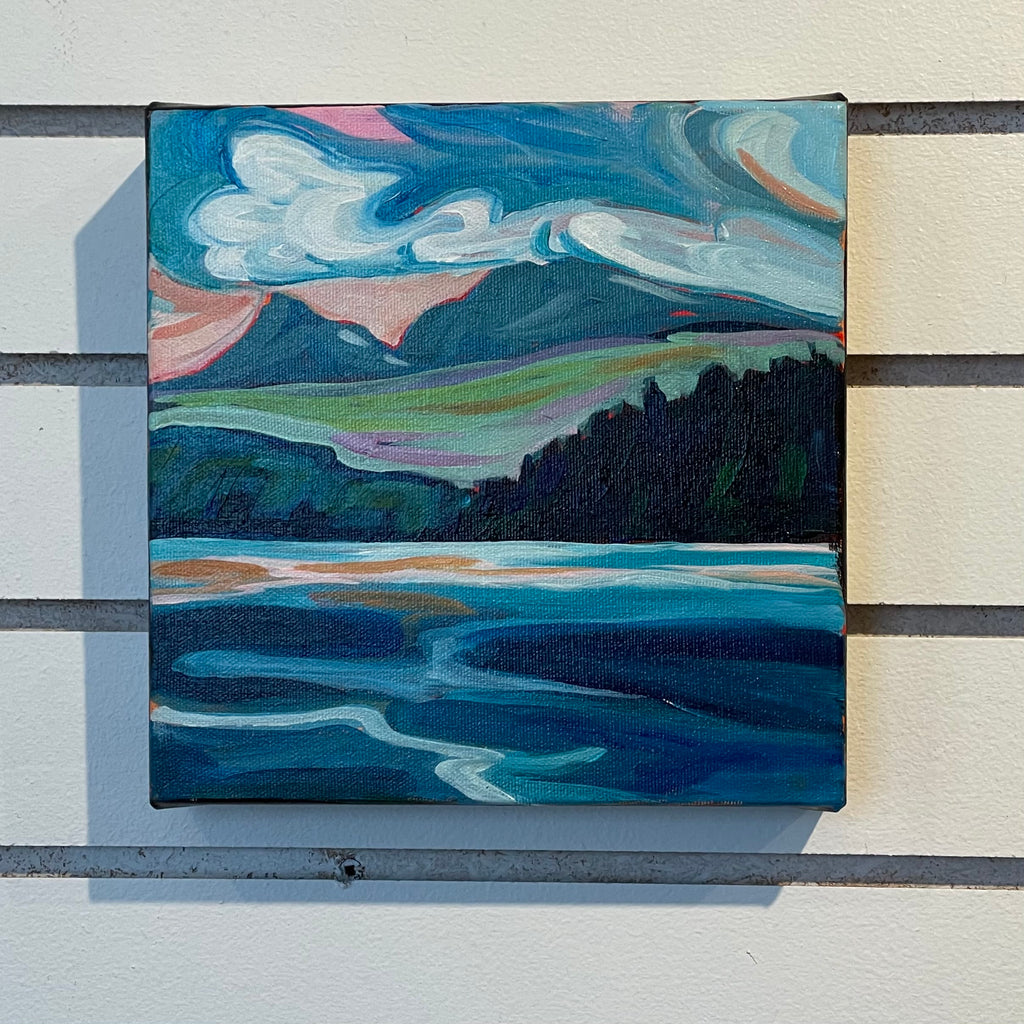 Alyssa Penner - Acrylic Painting - Lake View | McMillan Arts Centre